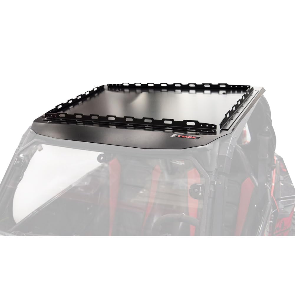 Tusk 1820940016 UTV Profile Aluminum Roof with Tusk UTV Cargo Rack ...