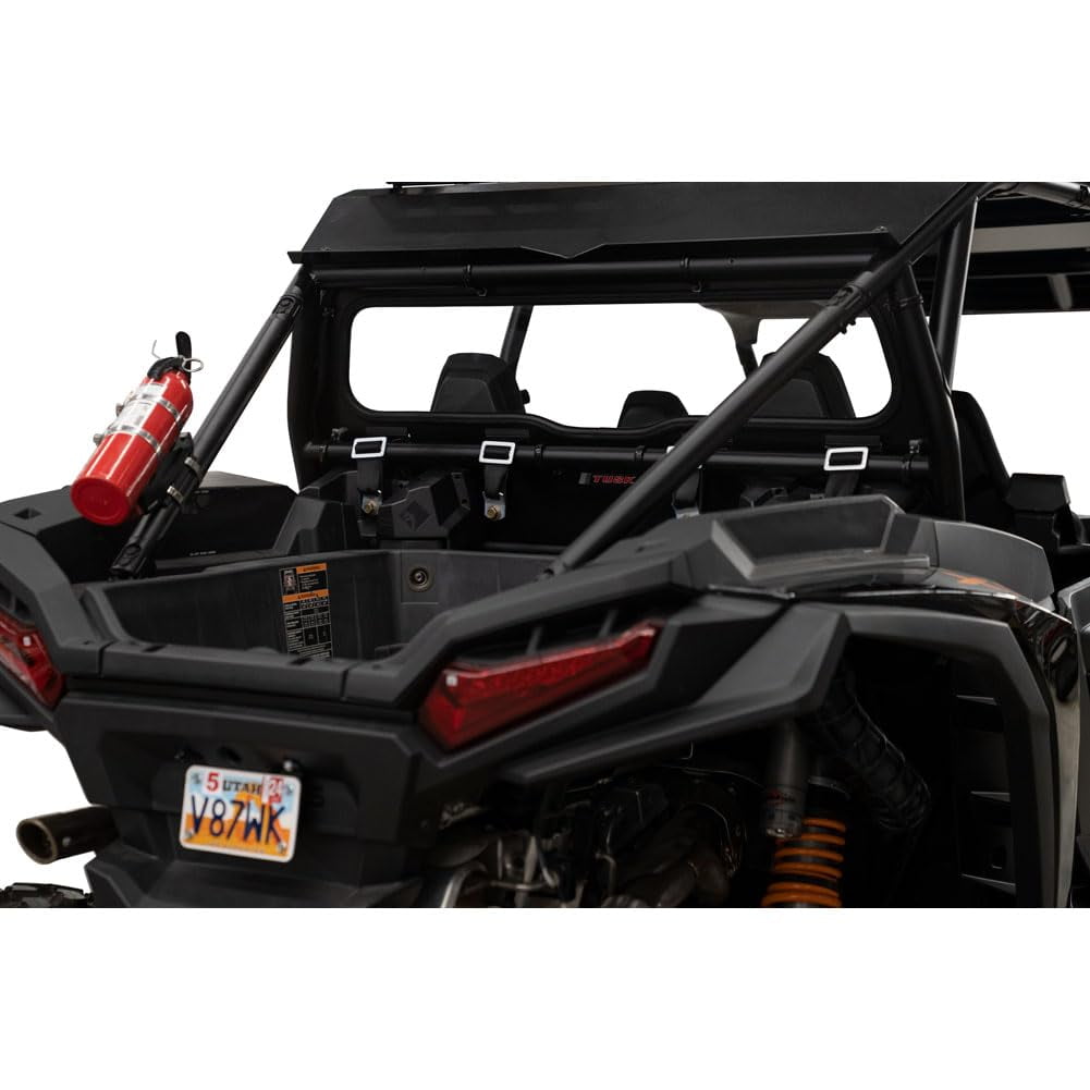 TUSK UTV Rear Glass Window with Speaker Cut Outs - Walmart.com