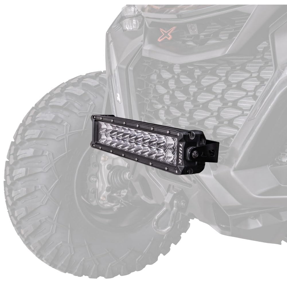 Tusk V2 LED Light Bar Kit 12" Grill Mount Compatible with Can-Am ...