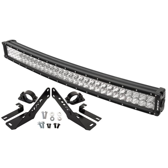 Tusk V2 LED Light Bar Kit 30" Curved For CAN-AM Maverick Trail 800 DPS ...