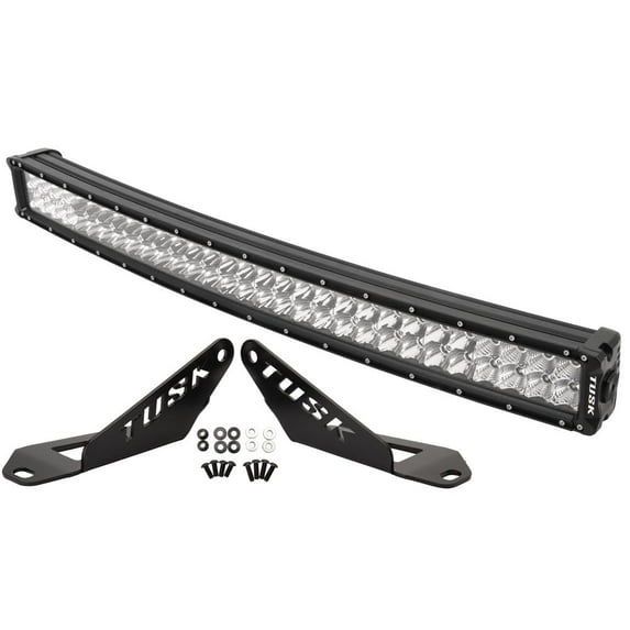 Tusk V2 LED Light Bar Kit 30" Curved For POLARIS RZR XP 1000 2014-2021 ...