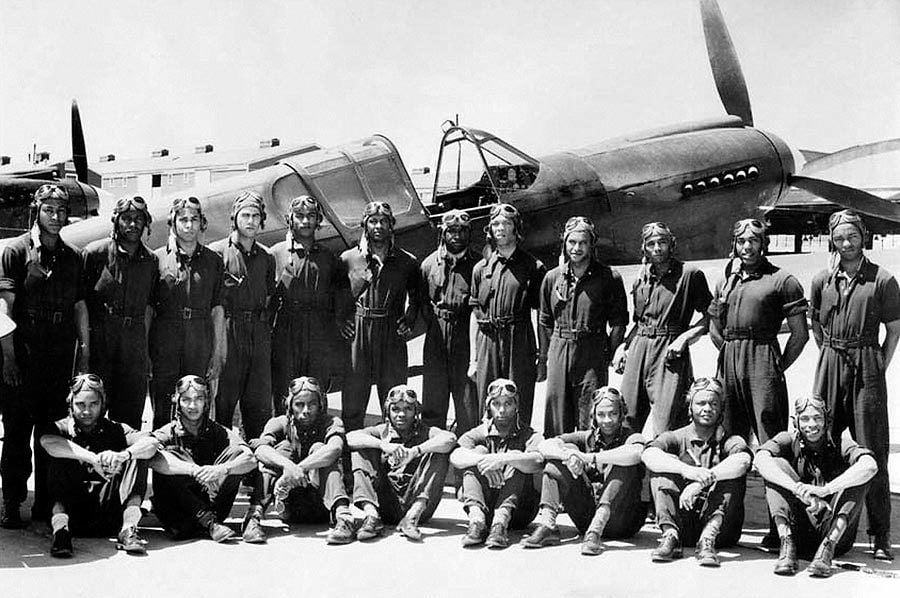 Tuskegee Airmen Graduating Class - 20x30 Inch Laminated Aviation Poster ...