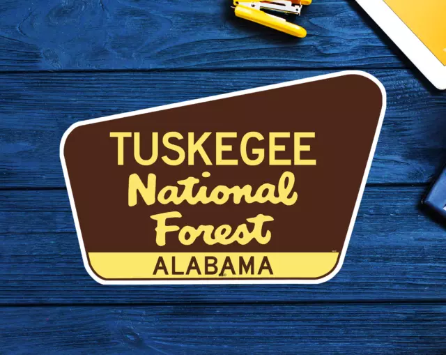 Tuskegee National Forest Decal Sticker Alabama Park Al Sticker Phone ...