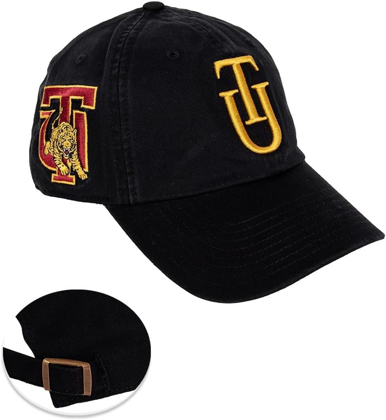 Tuskegee University Baseball Hat Golden Tigers Brimmed Embroidered Hats ...