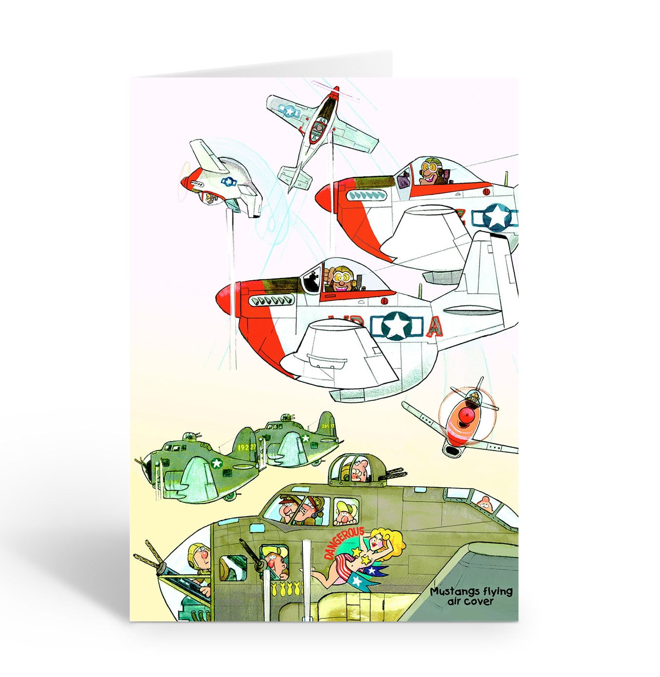 Tuskegee Vintage Airplane Note Cards - 10 Note Cards with Envelopes ...