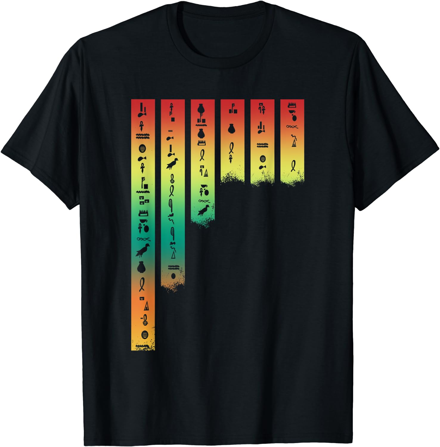 Tut Ankh Hieroglyphics Egyptian History Gift Ancient Egypt T-Shirt ...