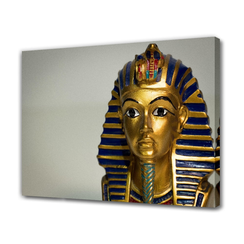 Tutanchamon Egyptian Pharaoh Canvas Poster Bedroom Decor Sports ...