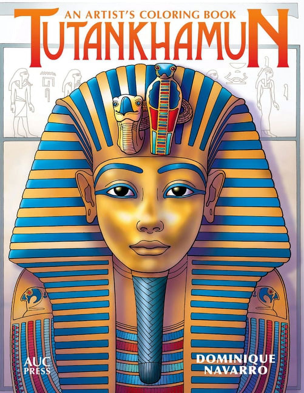 Tutankhamun: An Artist's Coloring Book, (Paperback) - Walmart.com
