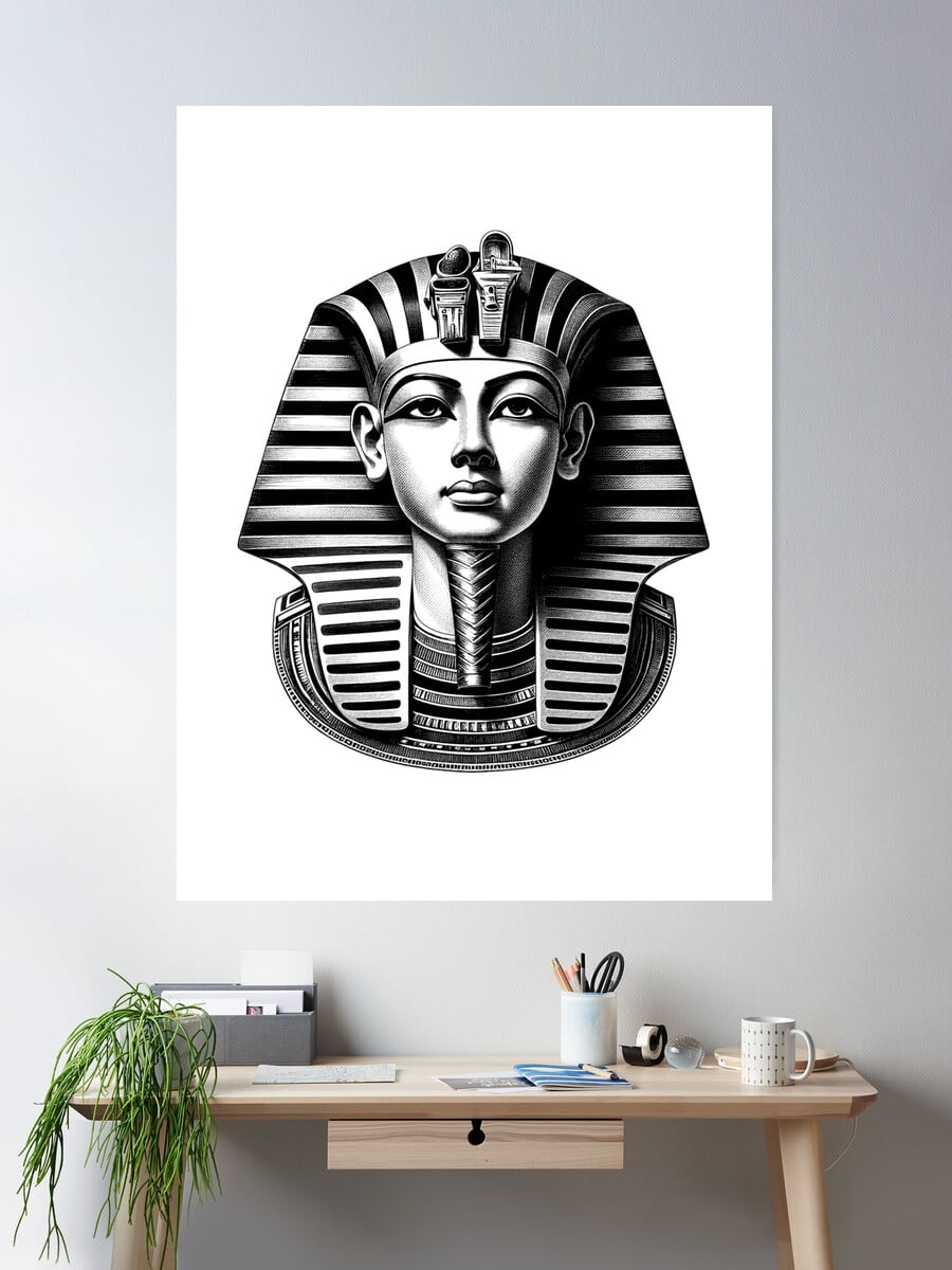 Tutankhamun Portrait Emerges As Symbol Of Ancient Civilization Poster ...