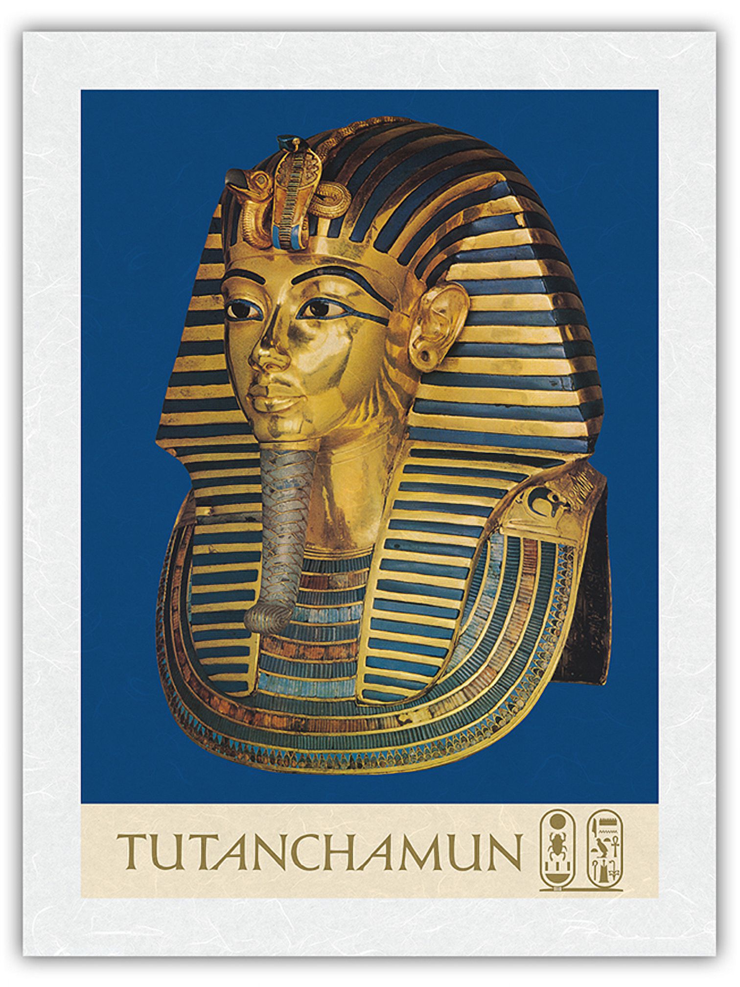 Tutankhamun (Tutanchamun) - Egyptian Pharaoh - Vintage Art Exhibition ...