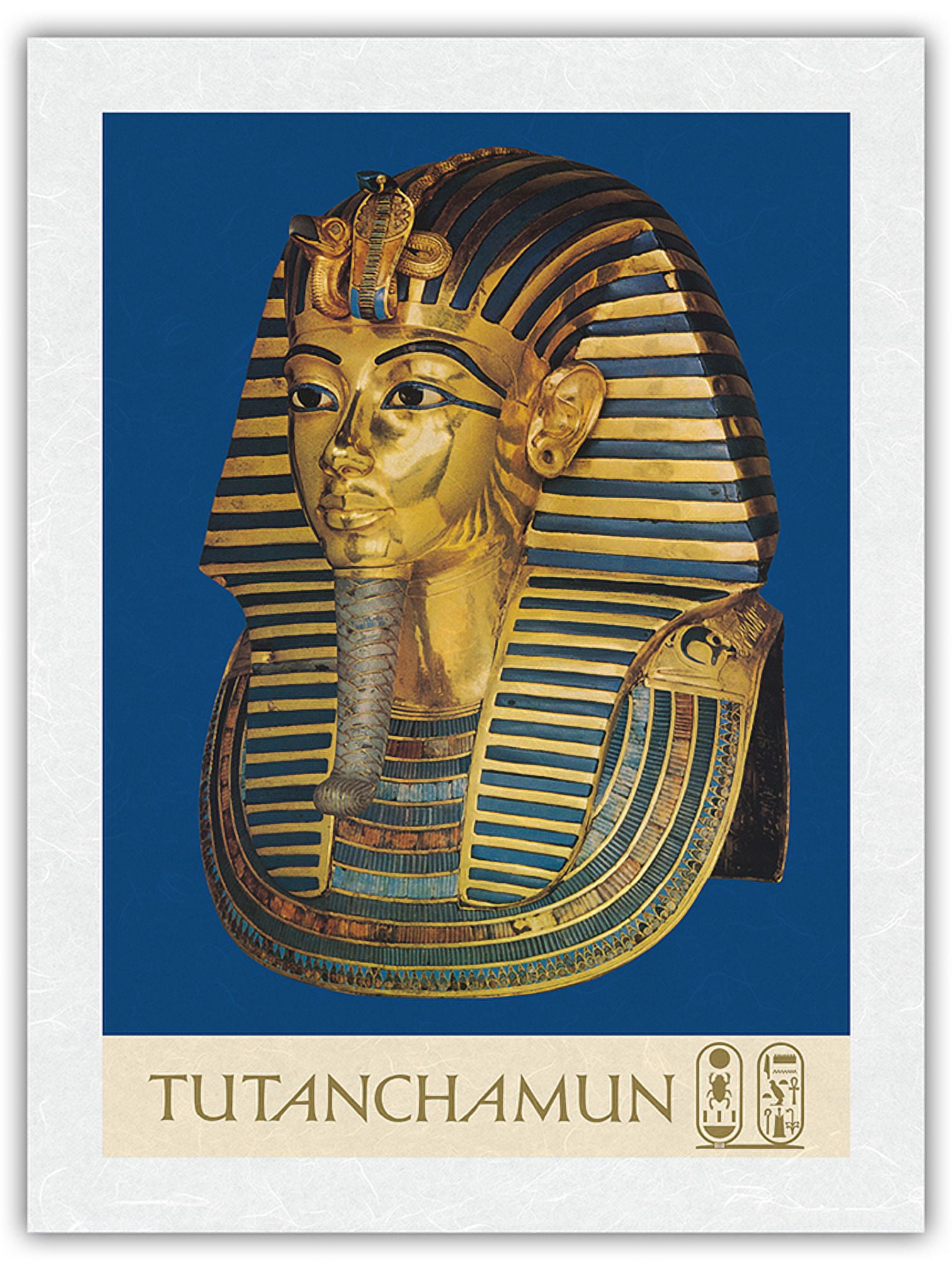 Tutankhamun (Tutanchamun) - Egyptian Pharaoh - Vintage Art Exhibition ...