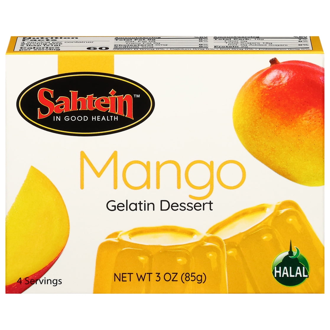 Tuts Mediterranean Sahtein Mango Gelatin Dessert 3 Oz - Walmart.com