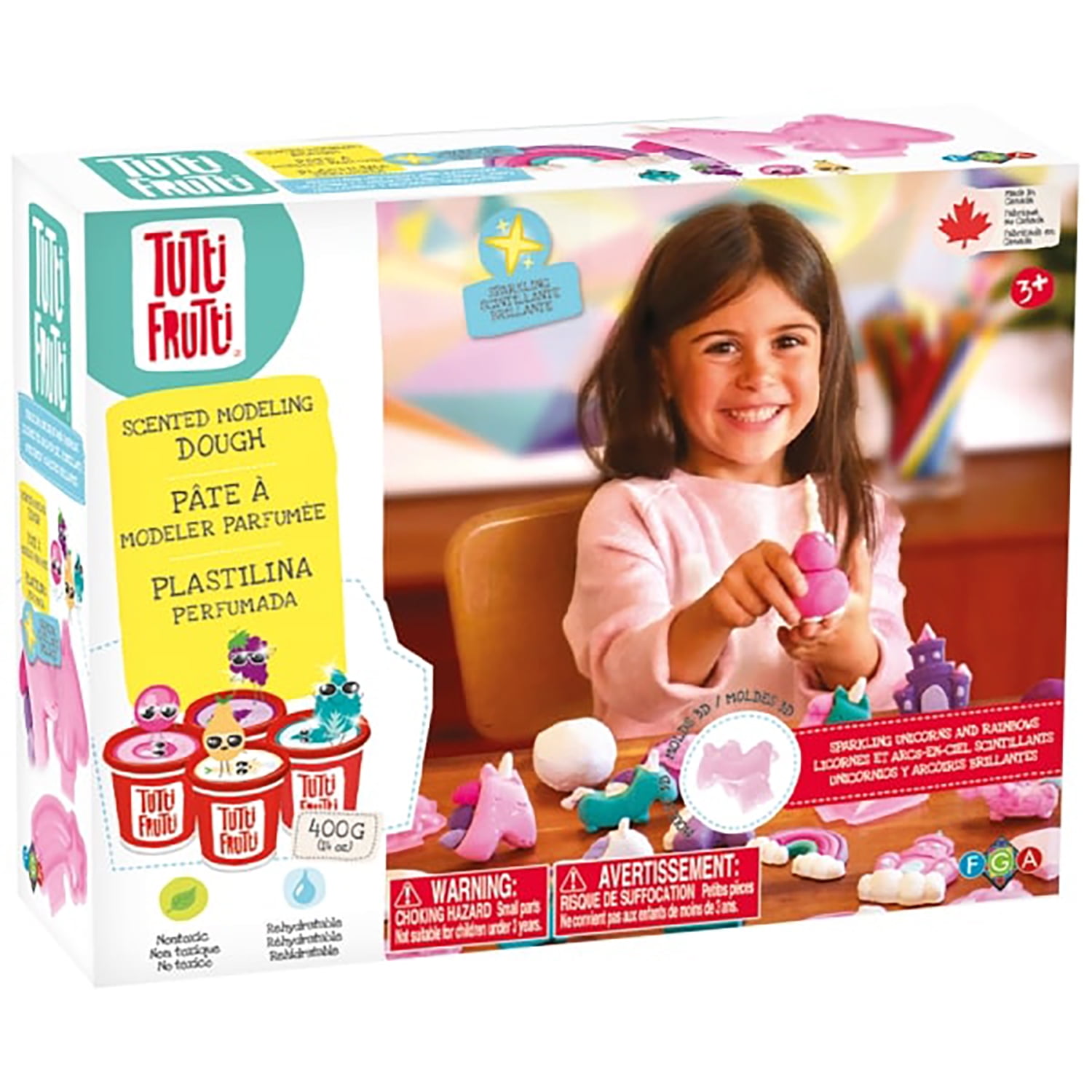 Tutti Frutti: Sparkling Unicorns & Rainbows Kit - Scented Modeling ...