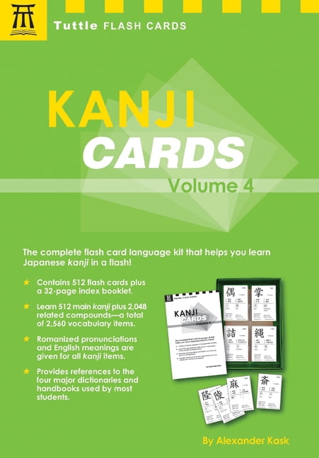 Tuttle Flash Cards: Kanji Cards Kit Volume 4 : Learn 537 Japanese ...