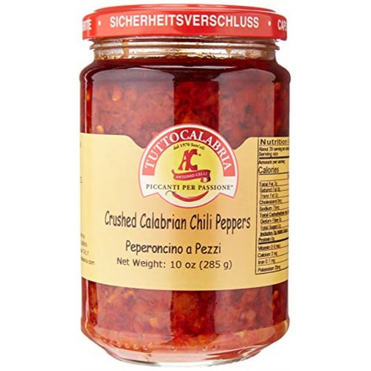 crushed calabrian chili pepper paste 10 oz (290 g) by tuttocalabria ...
