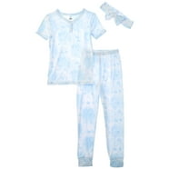North 15 Girls Cozy Burnout Flannel Pajama Pants-L1340G-Design2-10-12 ...