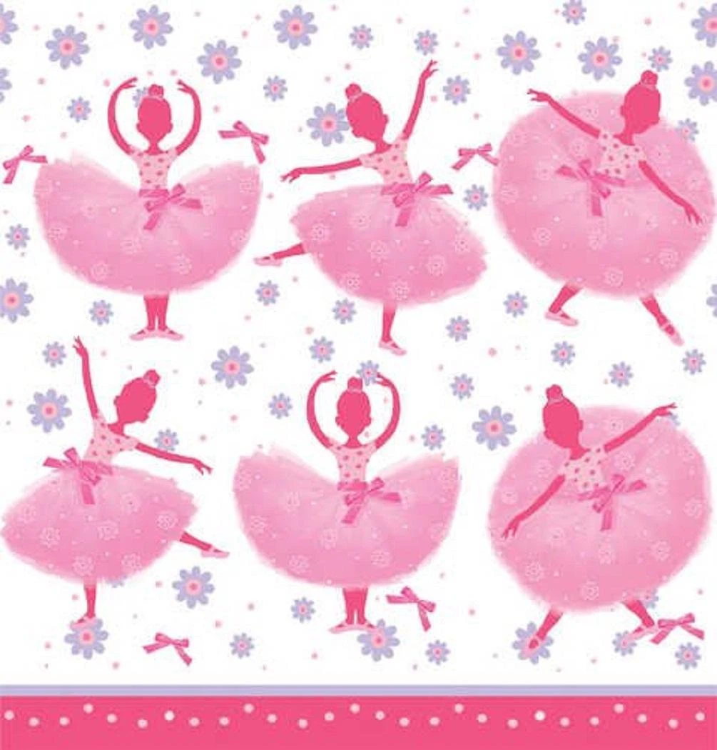 Tutu Much Fun Ballerina Ballet Dancer Birthday Party Decoration ...