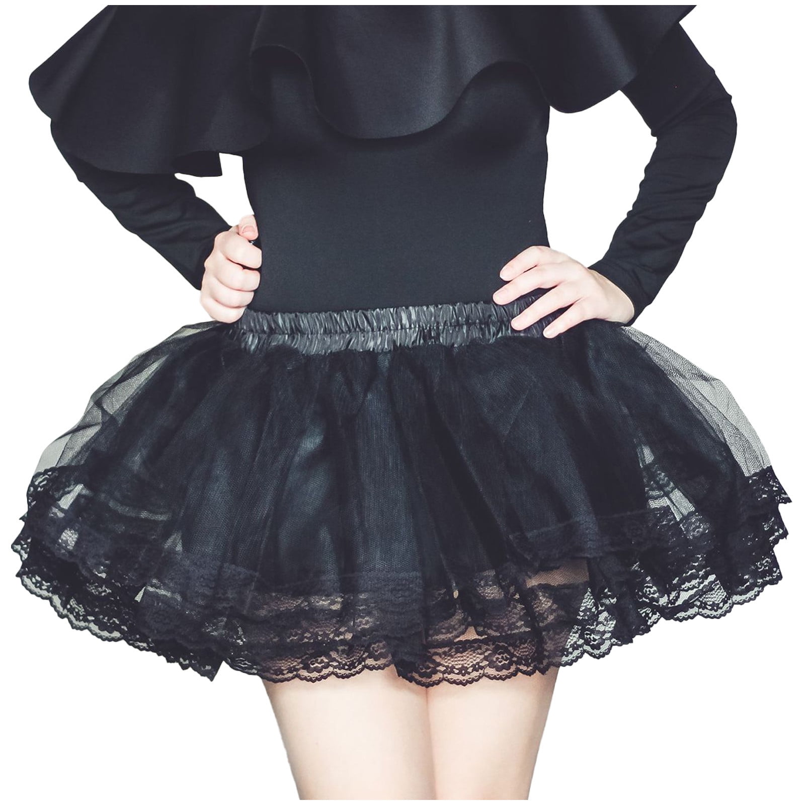 Tutu Skirt Women's Teens Classic Elastic Layered Tulle Ballet Tutu ...