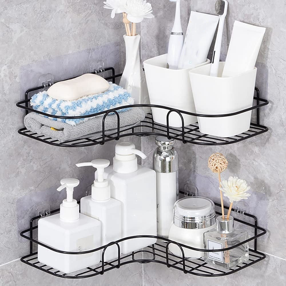 Tutuviw 1 Pack Shower Caddy Corner Rack, Corner Shower Shelf for Home ...