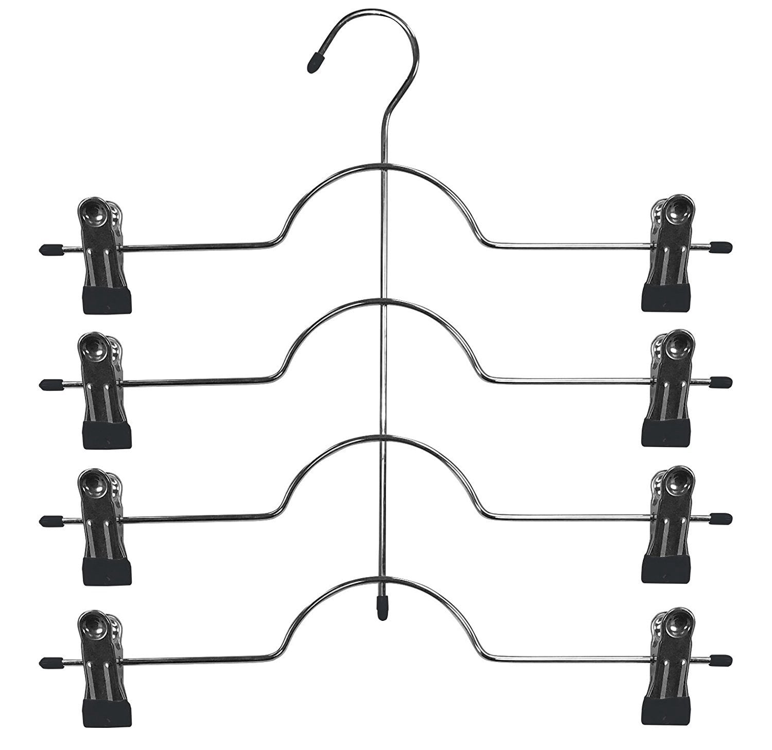 Tutuviw 1 Pc 4 Tier Pants Hangers Hanging Skirt Hanger Non Slip ...