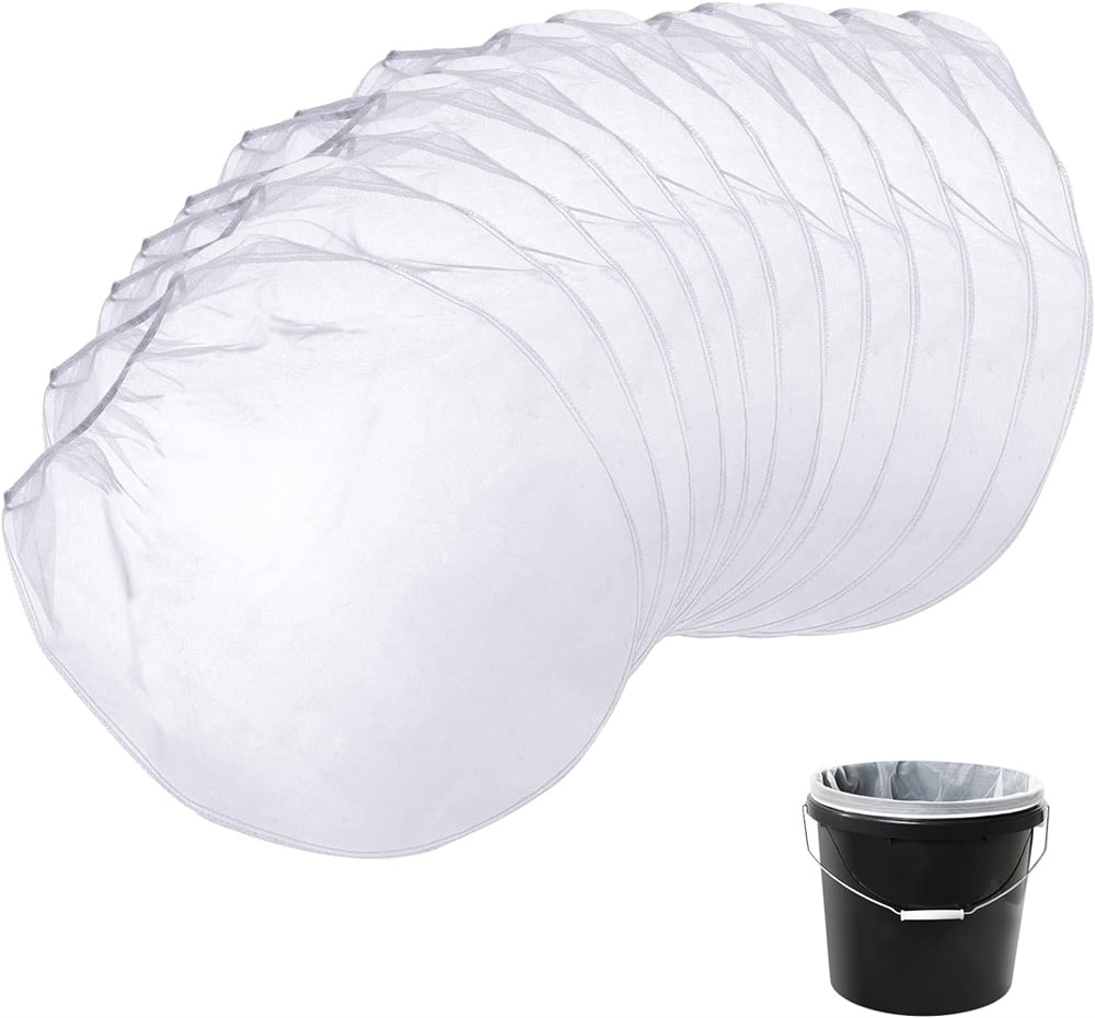 Tutuviw 10Pcs 1 Gallon Paint Strainer with Elastic Top Opening Strainer ...