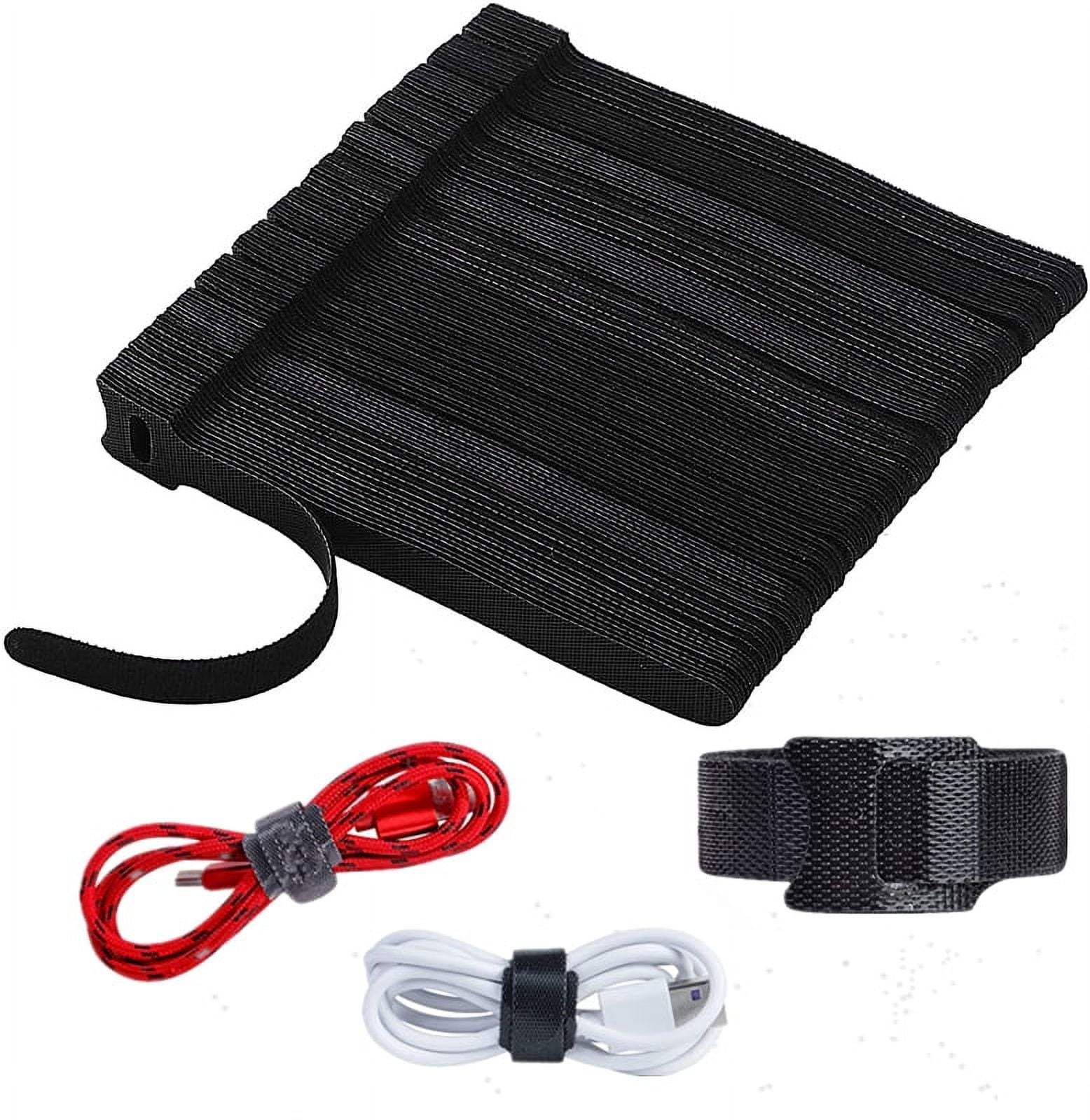 Tutuviw 120 Pcs Fastening Cable Ties Reusable, 6-inch Adjustable Cord ...