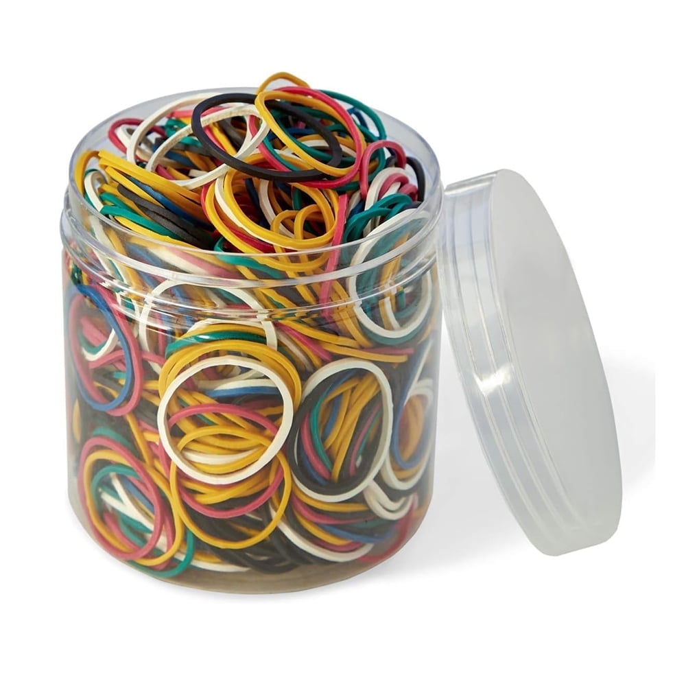 Tutuviw 150PCS Multicolor Rubber Bands 40mm 1.5