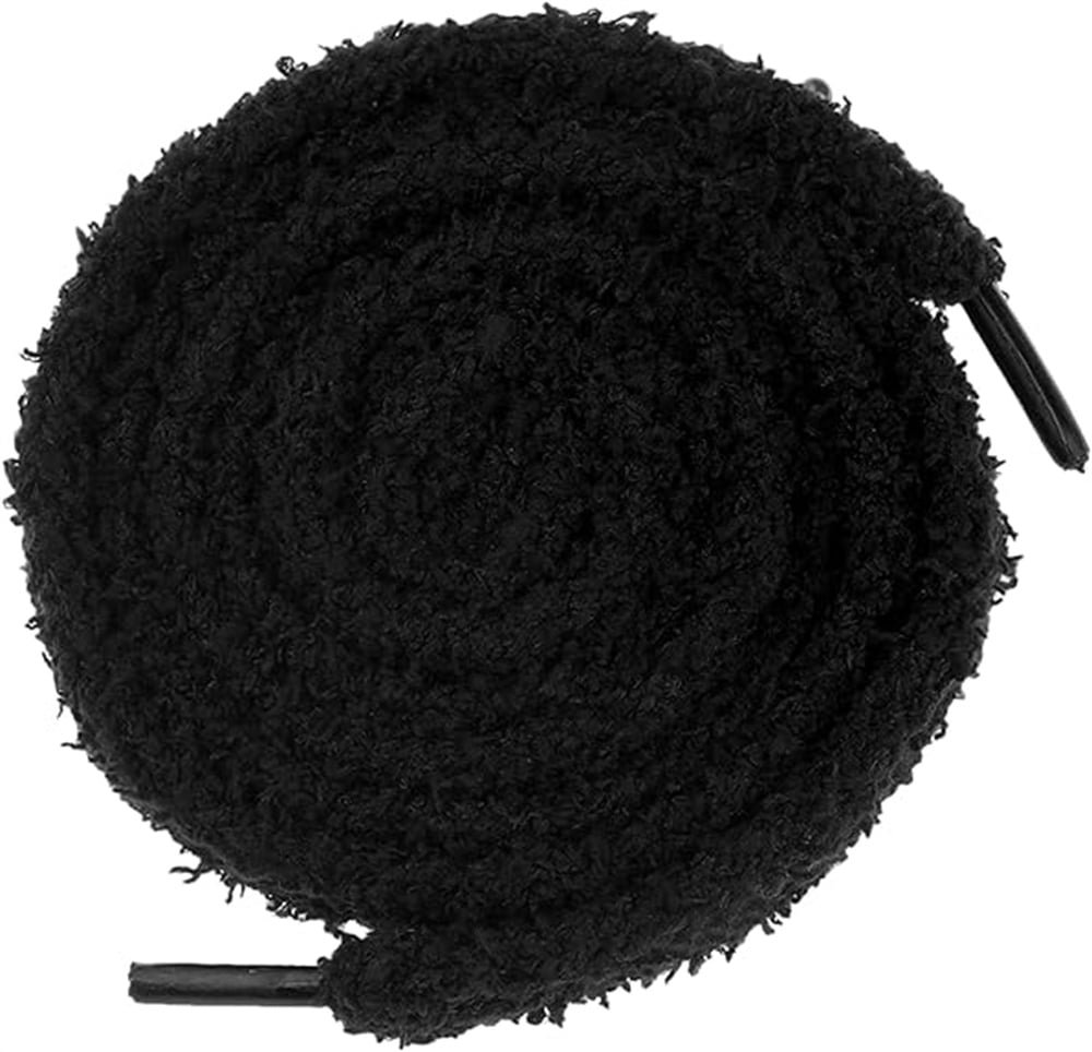 Tutuviw 2 Pairs Puffy Shoe Laces 0.32'' Cool Wide Thick Shoelaces 140cm ...