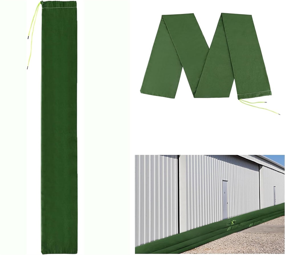 Tutuviw 2 Pcs Thickened Long Canvas Sandbags 3.9Ft Reusable Canvas ...