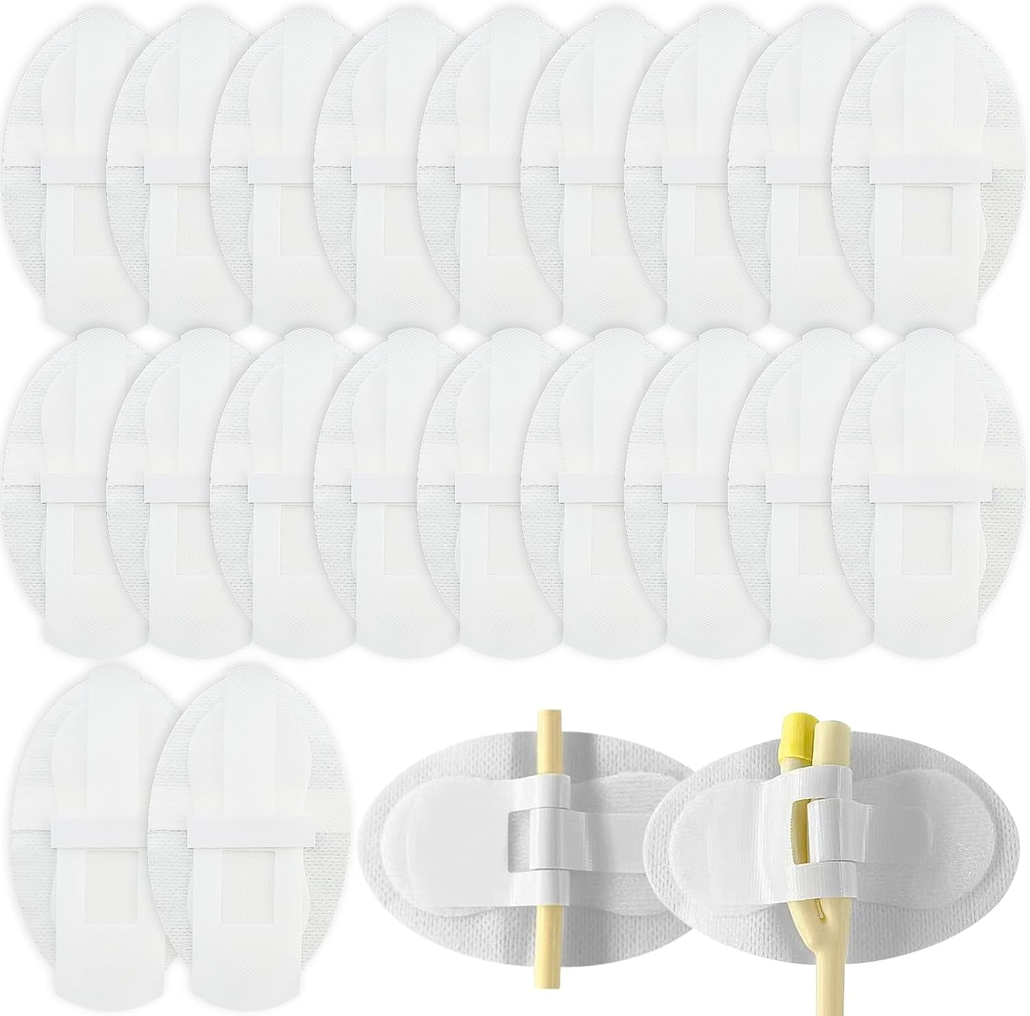 Tutuviw 20 Pcs Catheter Stabilization Device,Catheter Tube Holder ...