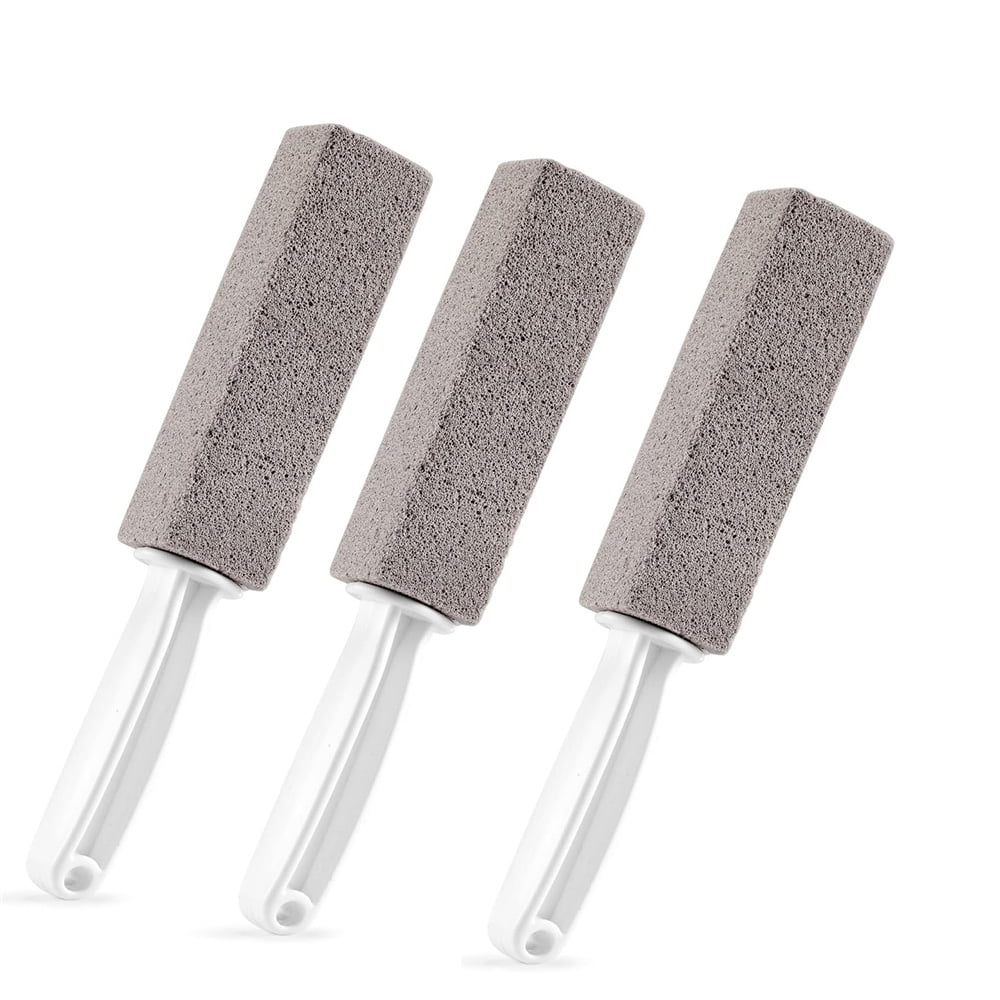Tutuviw 3Pcs Pumice Stone for Cleaning Pumie Scouring Stick with Handle ...