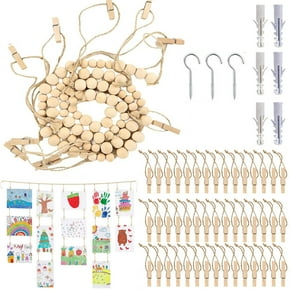 Picture Hanging String Clips
