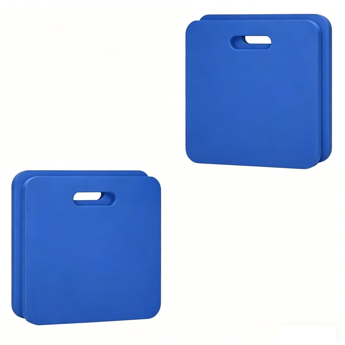 Tutuviw 4 Pcs Blue Stadium Seat Cushion Pool Seats for Edge Hard ...