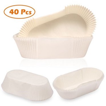 Novacart Dark Brown Easybake Paper Baking Mini Loaf Pan 100 Pieces ...