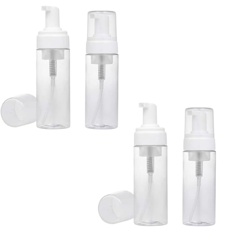 Tutuviw 4Pcs 2oz Empty Foam Soap Dispensers Bottle Mini Cleanser ...