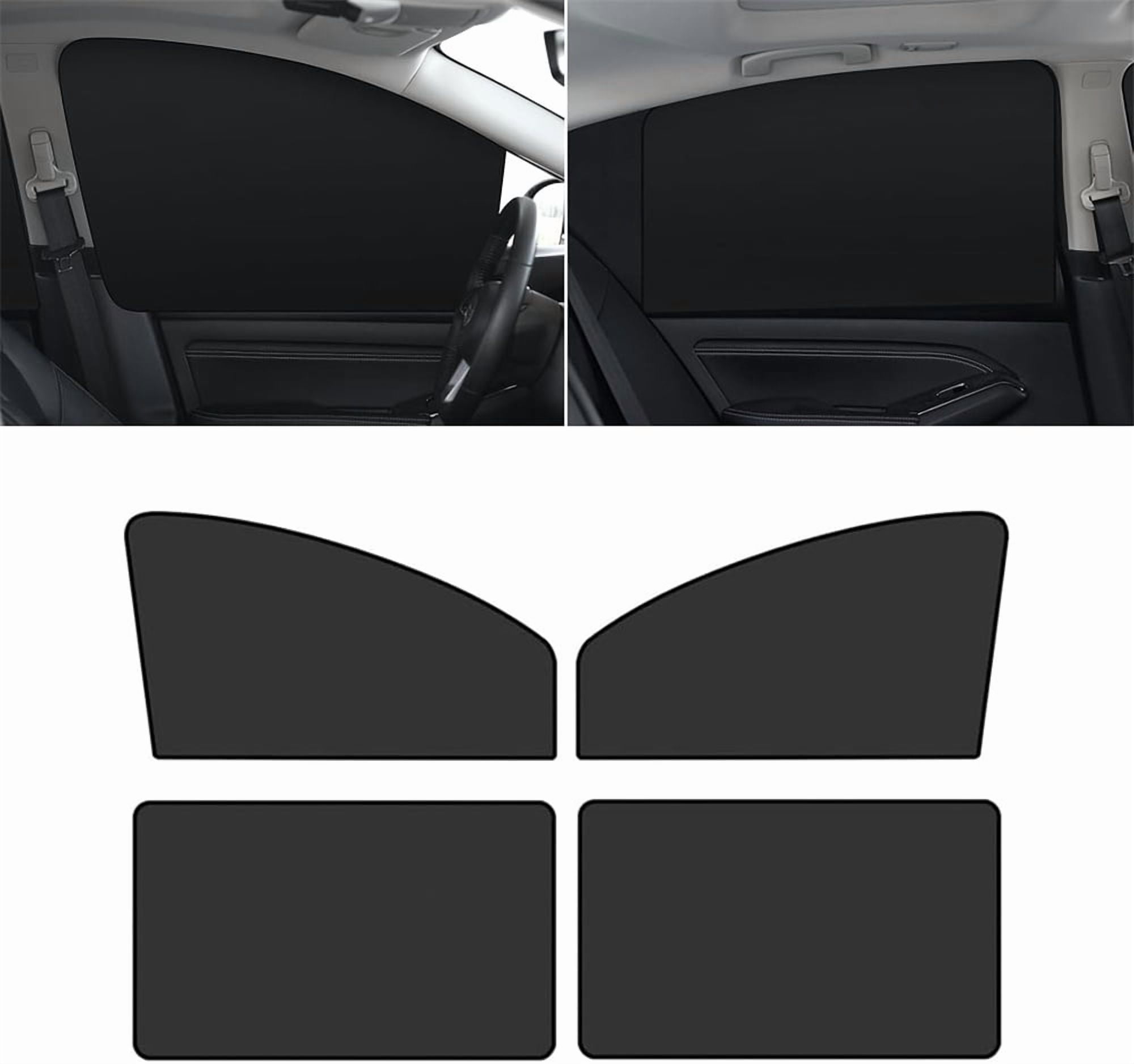 Tutuviw 4Pcs Car Side Window Sun Shade Light Blackout Large Side Window ...
