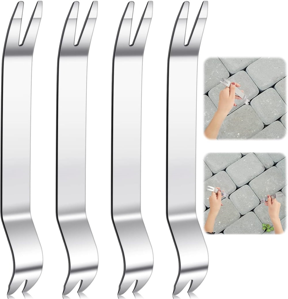 Tutuviw 4Pcs Paver Puller Tool Easily Remove Sunken Bricks Stainless ...