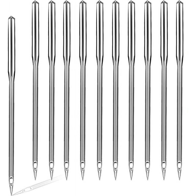 Tutuviw 50 Count Universal Regular Point Sewing Machine Needles for ...