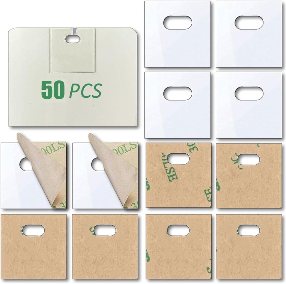 Tutuviw 50Pcs Vertical Blind Repair Tabs Kit Repair Tabs White Plastic ...