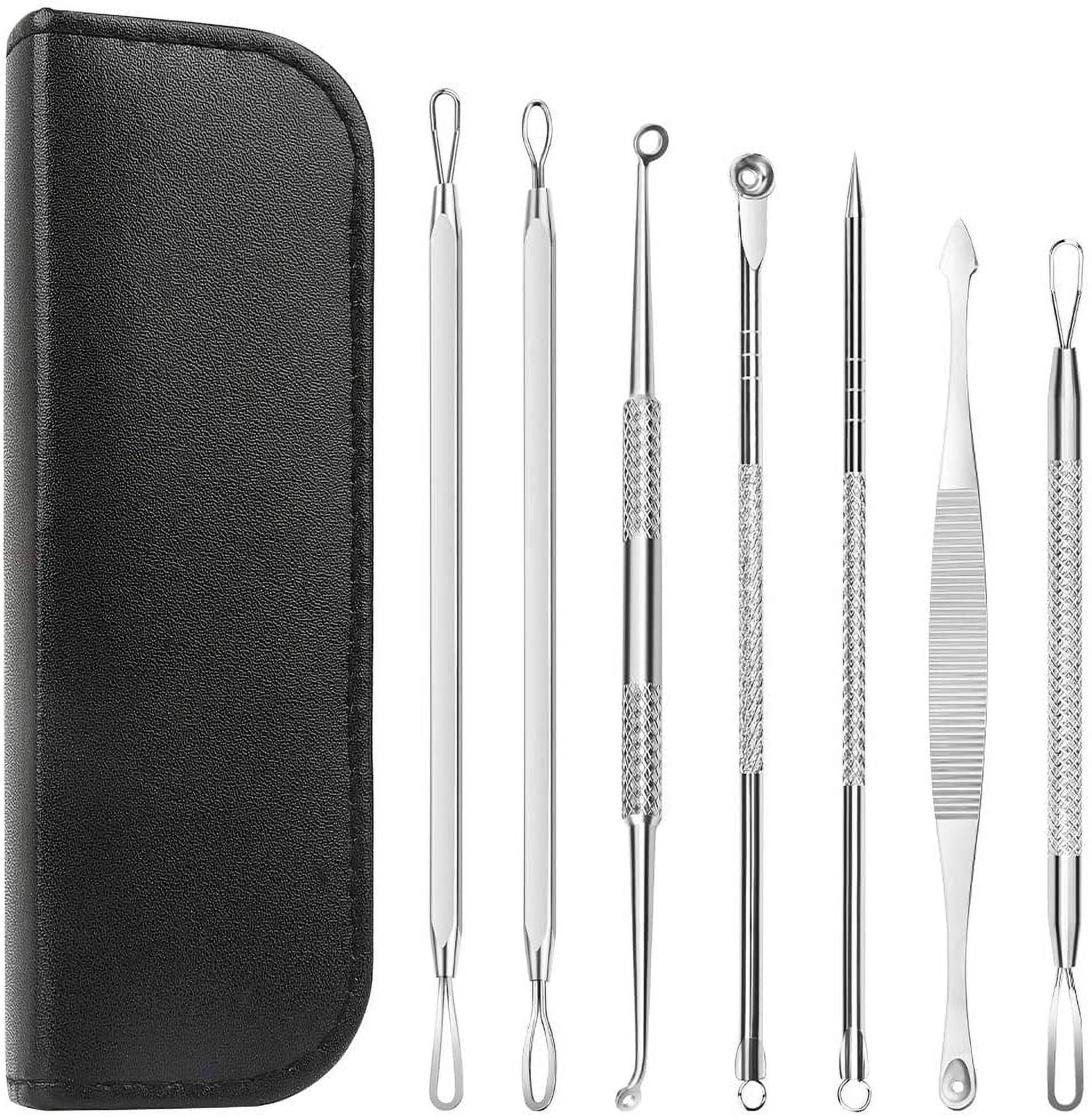 Tutuviw 7 in 1 Pimple Blackhead Remover Extractor Tool Kit Professional ...