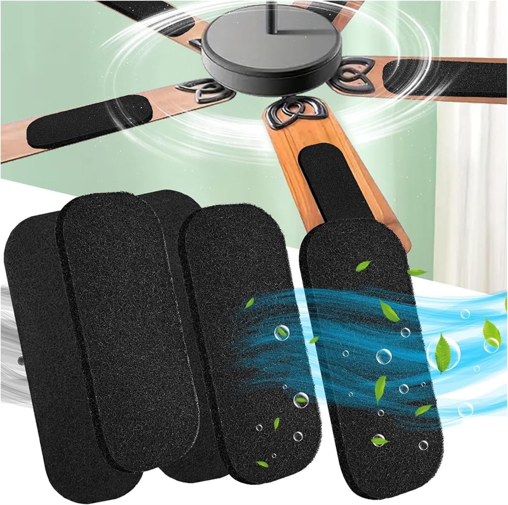Tutuviw Ceiling Fan Filter for Blades, Unscented Activated Coconut ...
