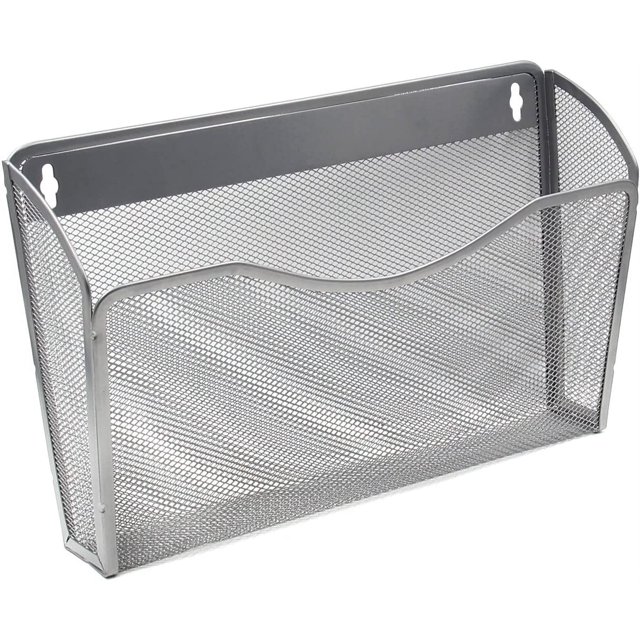 Tutuviw Chainplus Mesh Wall Mounted File Holder Metal Wall File Pocket ...