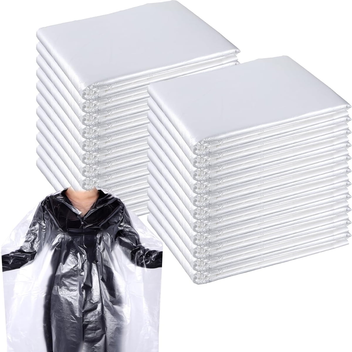 Tutuviw Disposable Salon Capes Bulk,50 Pcs 51"x 35" Disposable ...