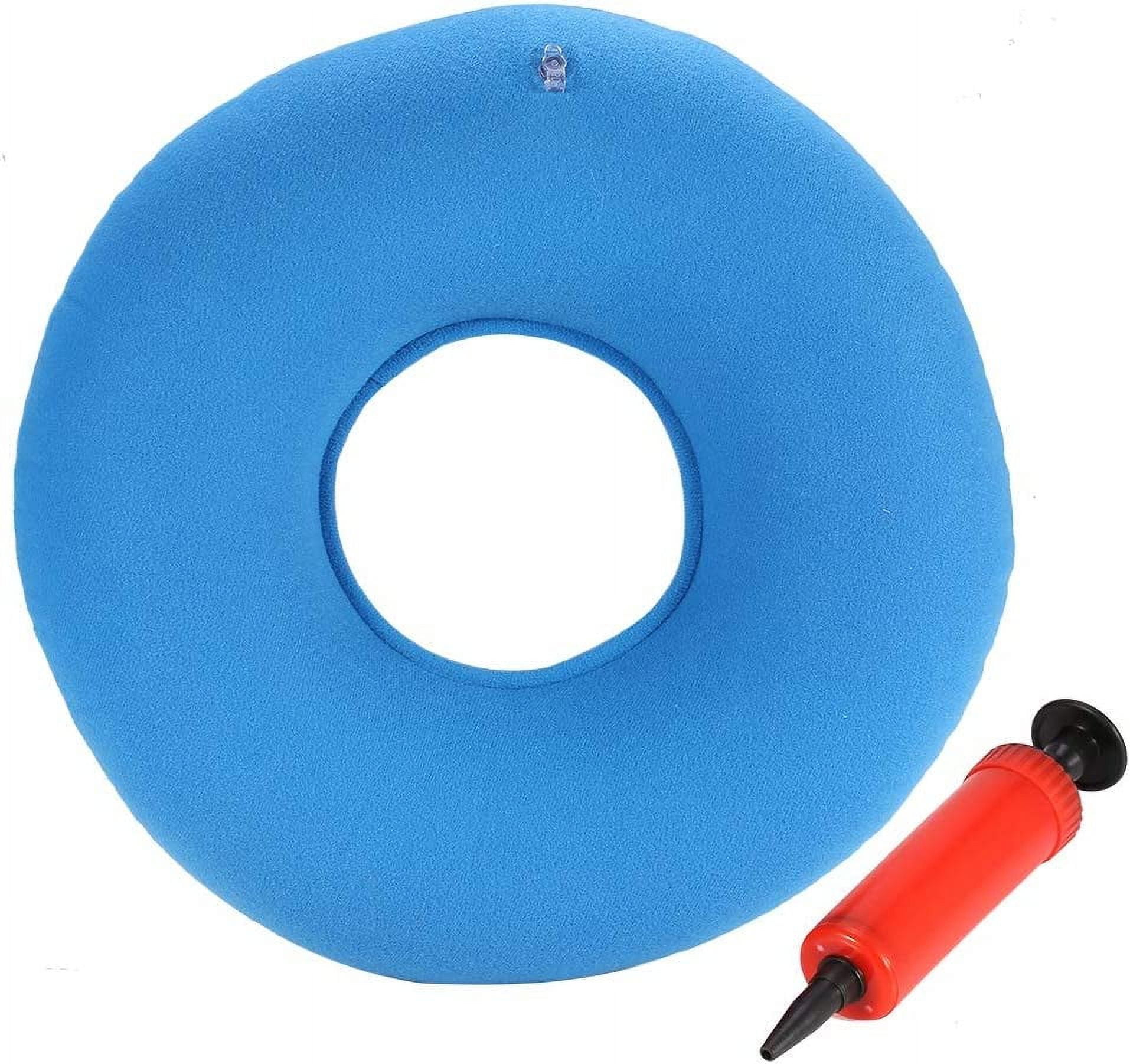 Tutuviw Donut Cushion Seat Inflatable Ring Cushion with A Pump ...