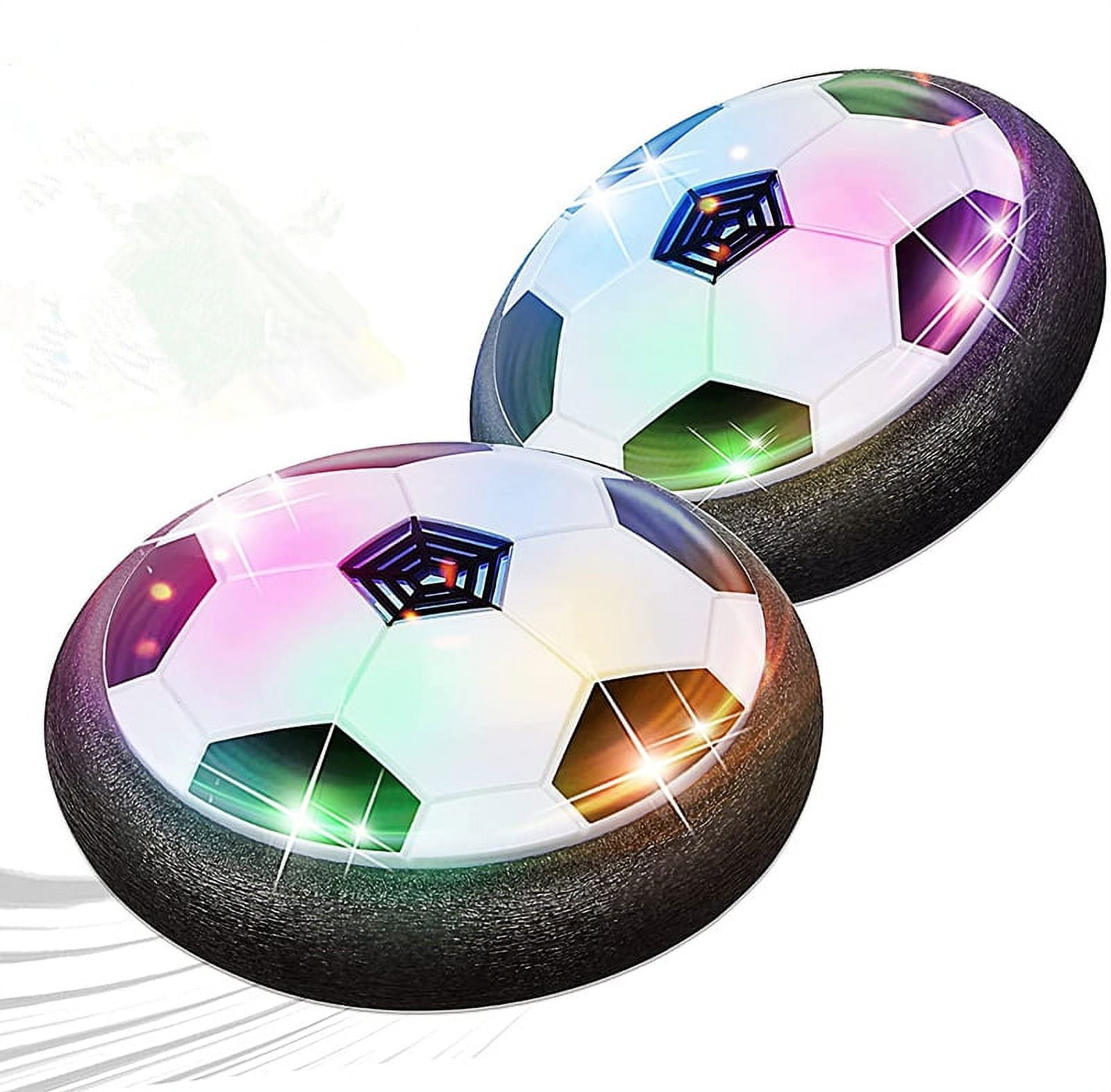 Tutuviw Football,Floating Soccer Ball Set of 2 with LED Lights and Soft ...