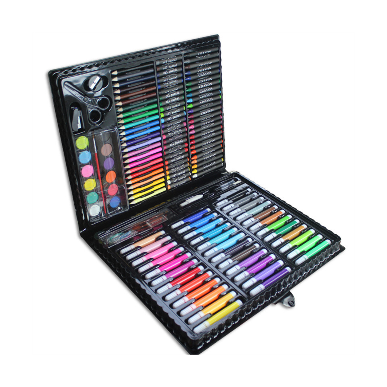 Tutuviw Kids Art Set Children Drawing Set Water Color Pen Crayon Oil ...