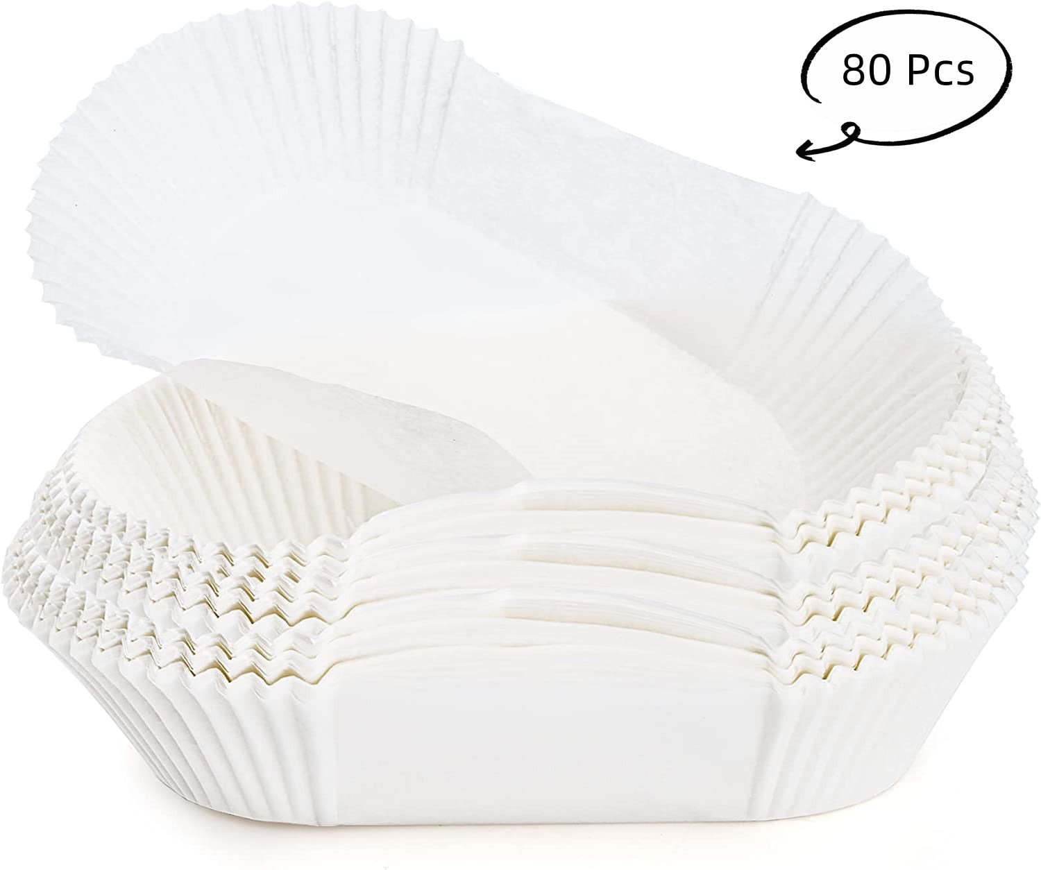 Tutuviw Loaf Bread Baking Liners, Disposable Paper Loaf Bread Pan ...