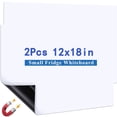 Tutuviw Magnetic Dry Erase Board Sheet for Fridge 2 Pcs 12 x 8 Inch ...