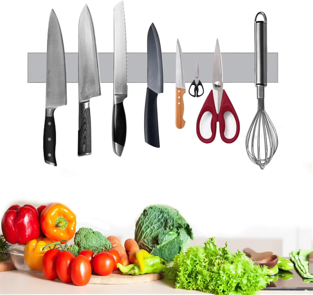 Tutuviw Premium Stainless Steel Wall Mounted Kitchen Knives Bar,Space ...