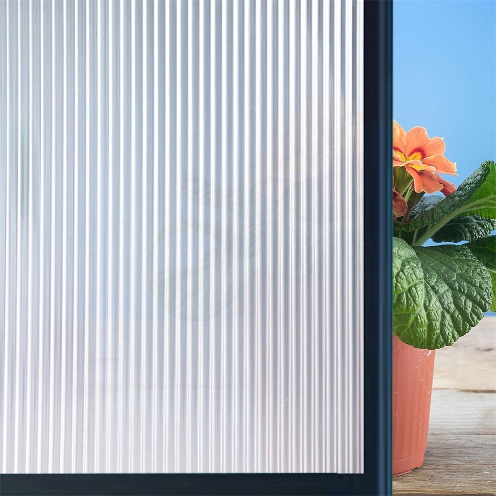 Tutuviw Privacy Removable Static Film, 3D Bathroom Decorative Window ...